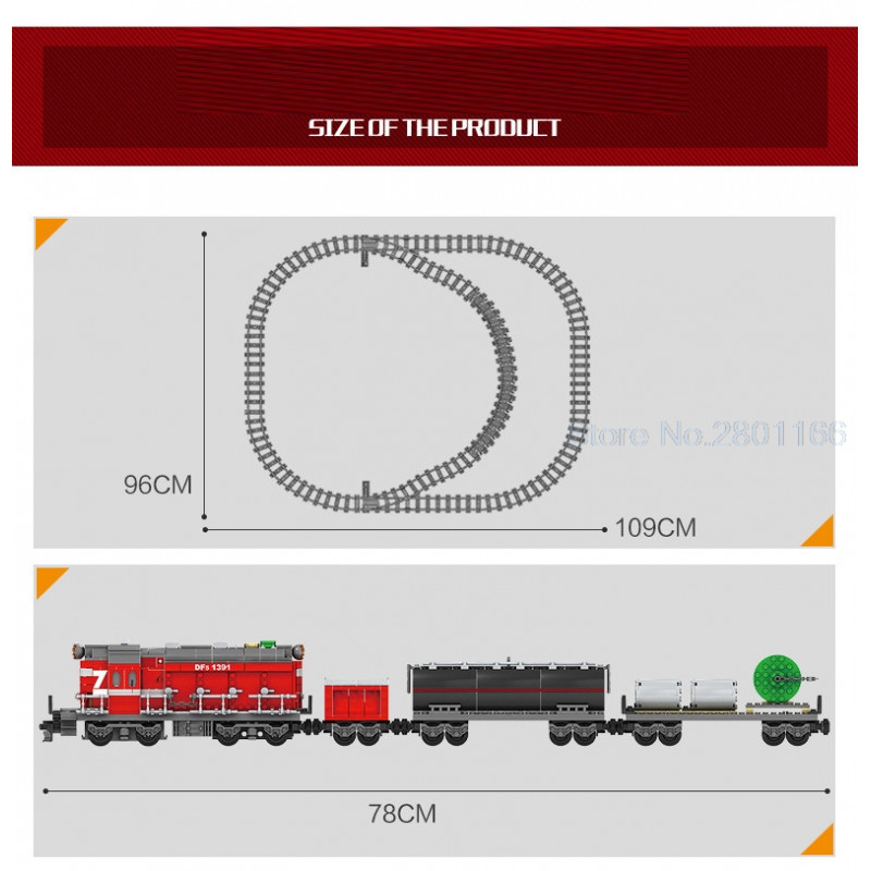 KAZI 98219 The Cargo Train| Train